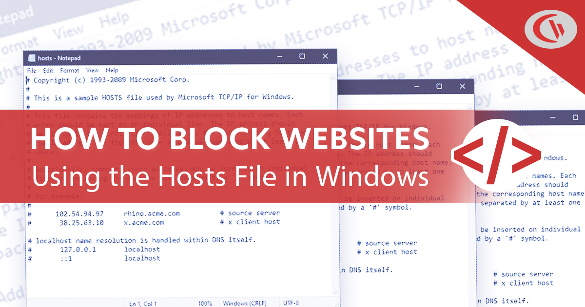 How To Block A Website On Windows Using The Hosts File Currentware