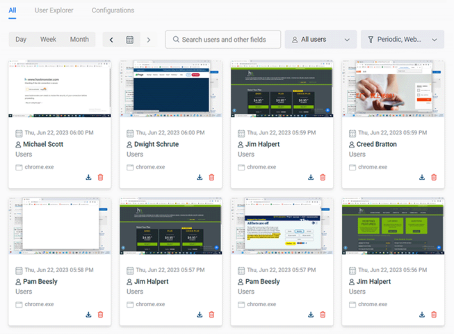 Employee Productivity Tracking Software—PC Use & Idle Time
