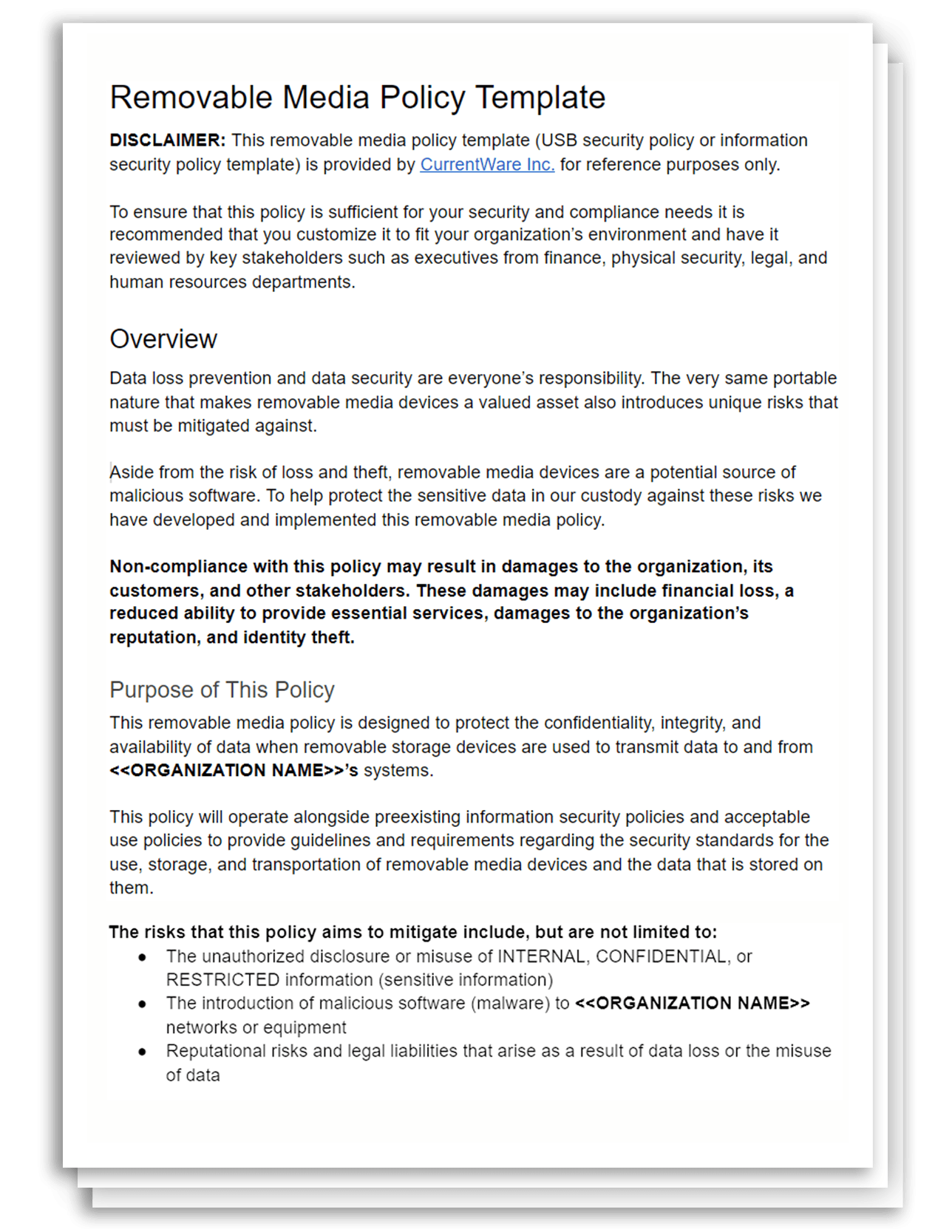 Guest Wireless Acceptable Use Policy Template